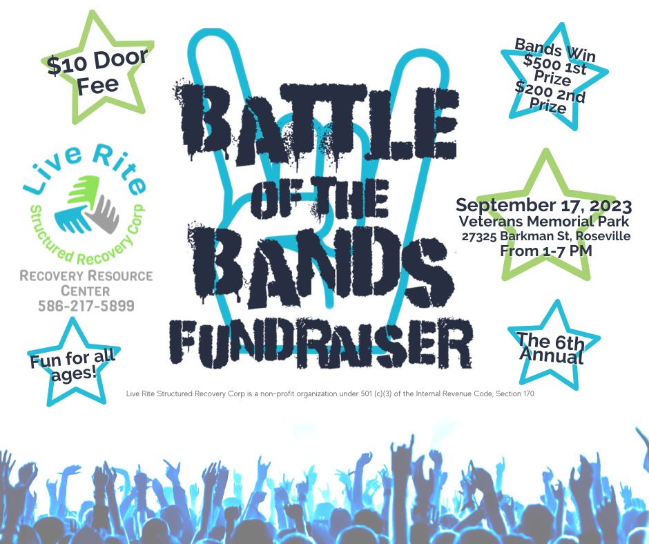 Sponsor our Battle of the Bands Fundraiser | Levels and Benefits