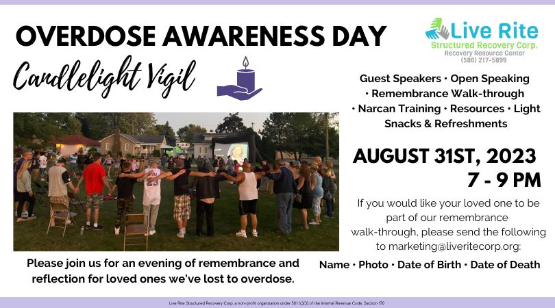 Events to help aid in Recovery | Live Rite